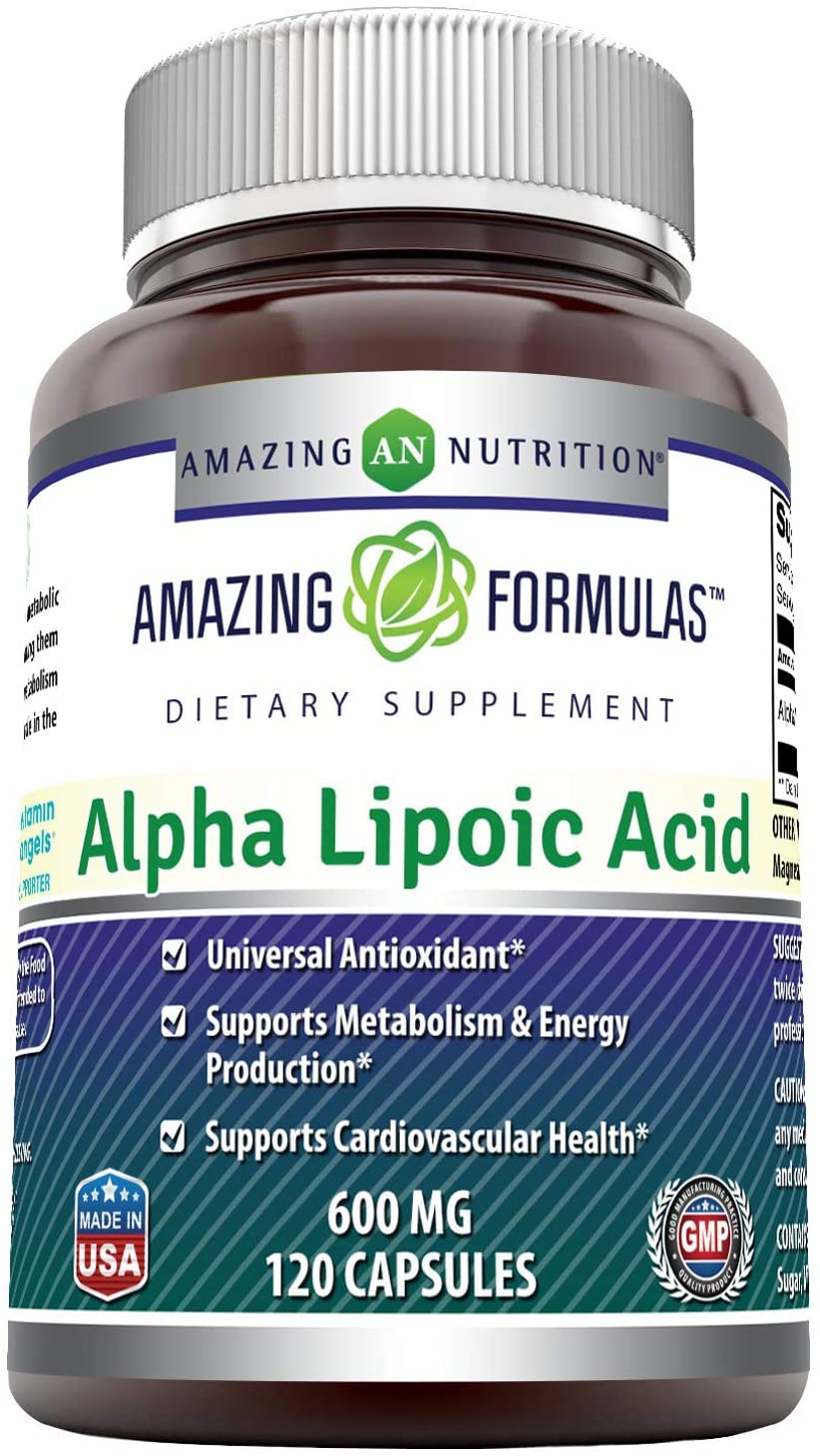 Amazing Formulas Alpha Lipoic Acid supplement in Kenya* 600mg 120 ...