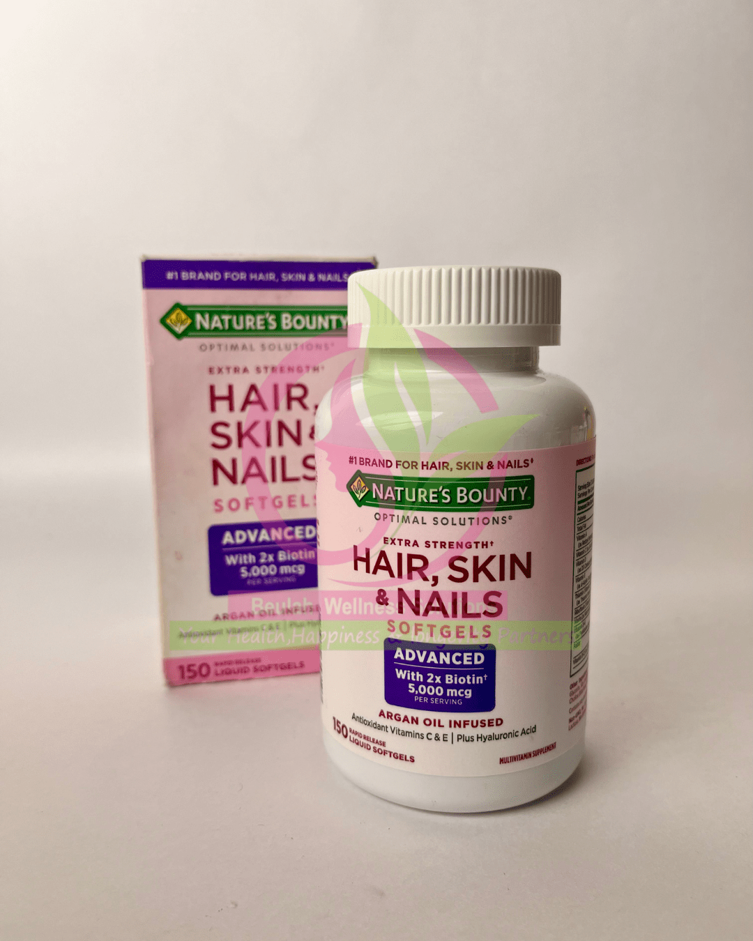 (Posted) Hair skin and nails bg